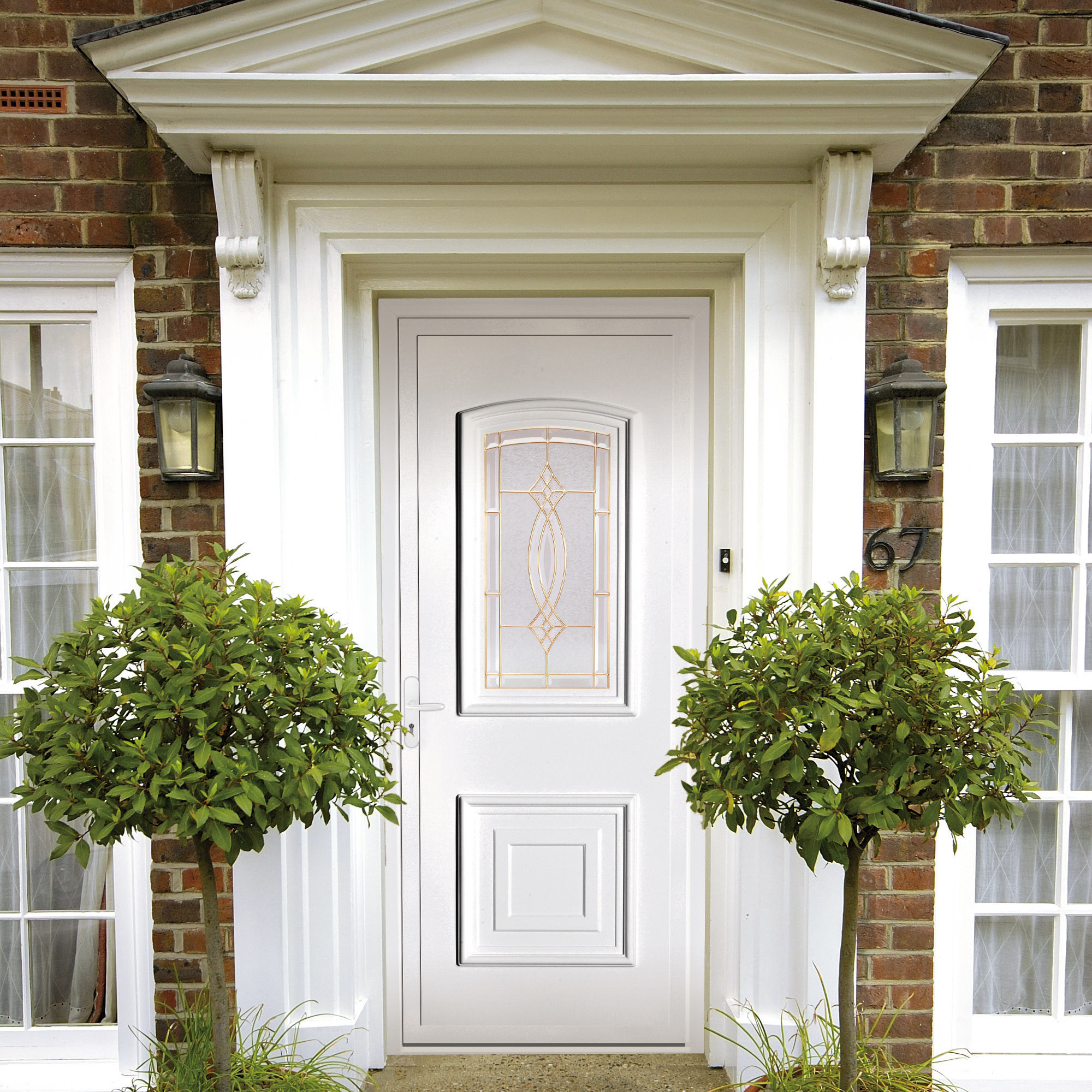 Porte d'entrée PVC classique | Franciaflex