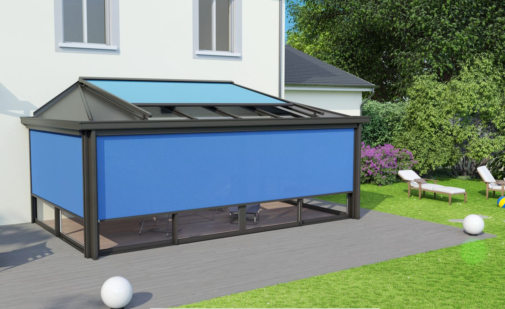 Store de véranda Véraclim | Franciaflex